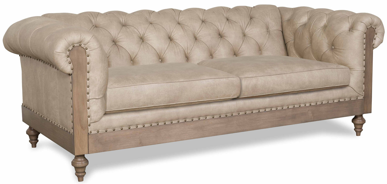 Yellowstone Leather Sofa by American Heirloom | Wellington's Fine ...