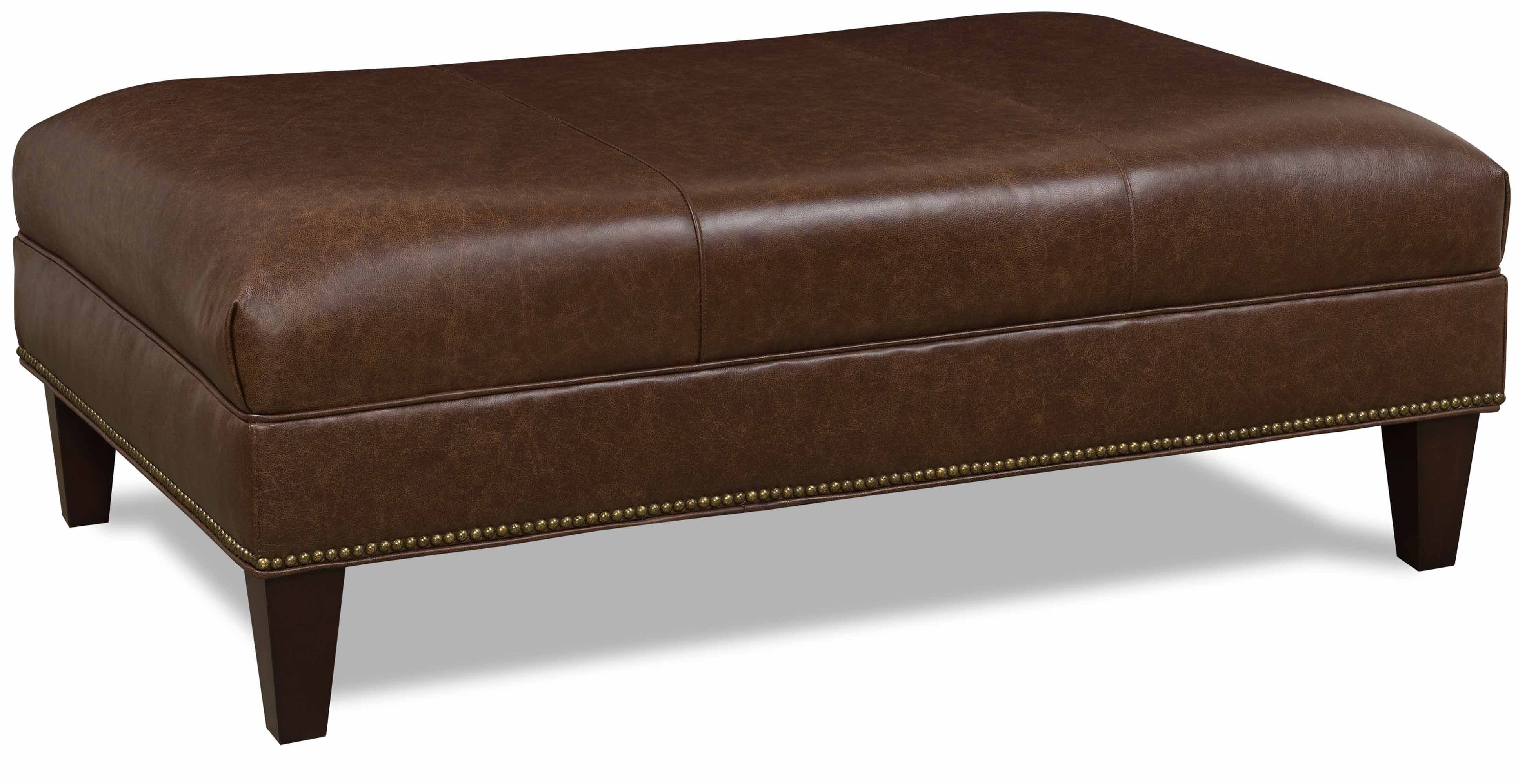 Waverly Leather Bench by American Heirloom | Wellington's Fine Leather ...