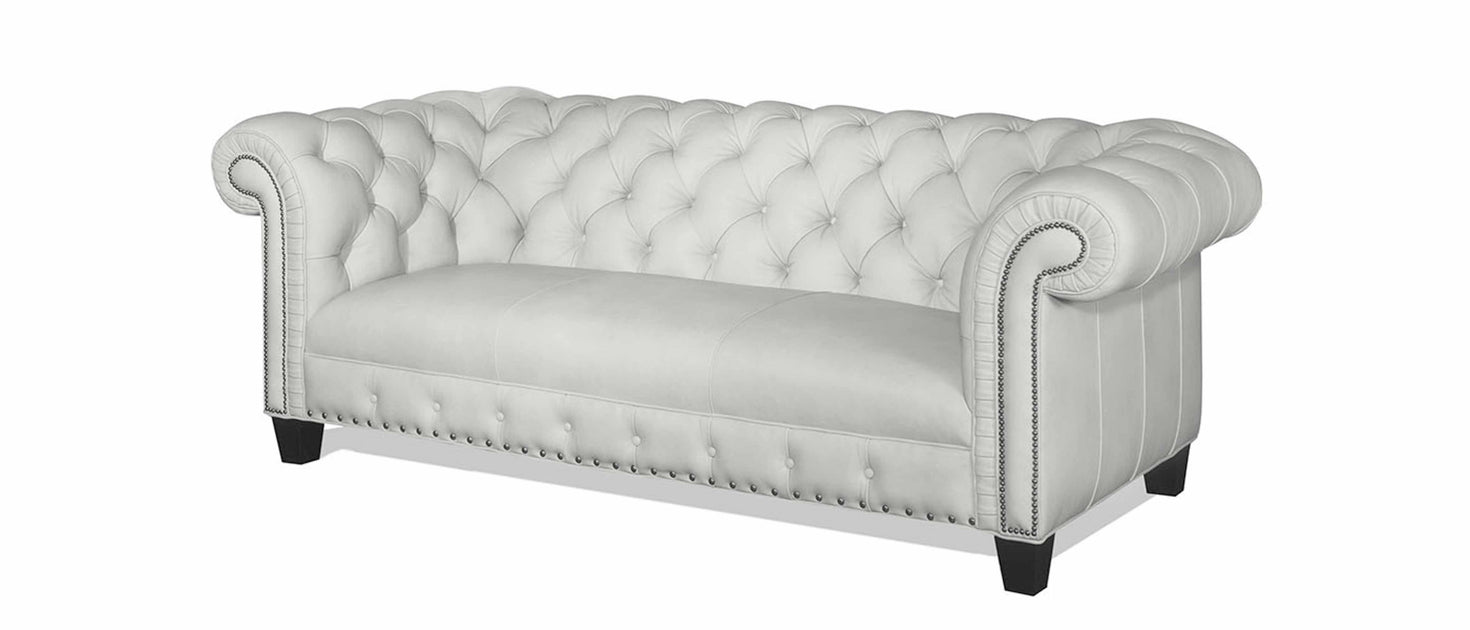 Mitchell Leather Sofa by Wellington's Furniture