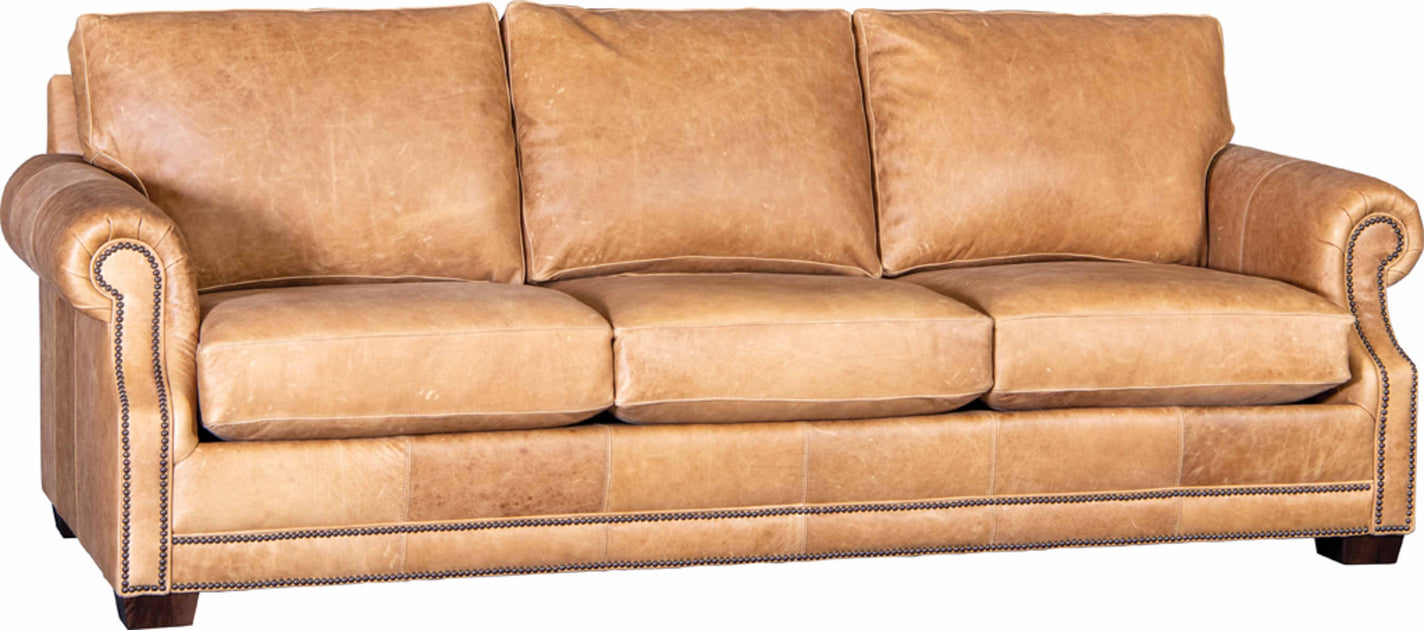 Winston Leather Sofa by American Classics | Wellington's Fine Leather ...