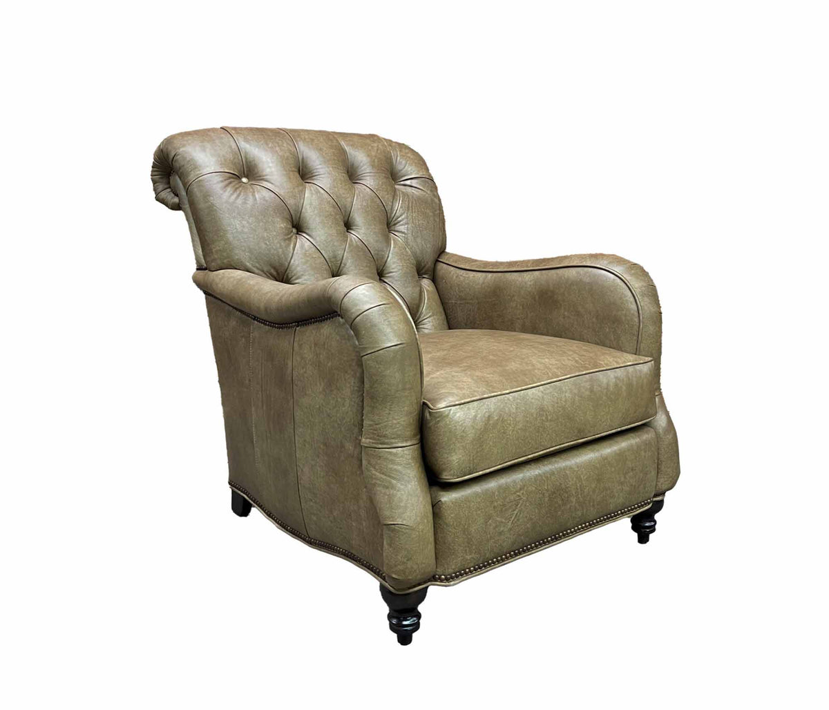Douglas Leather Chair by Wellington's Furniture
