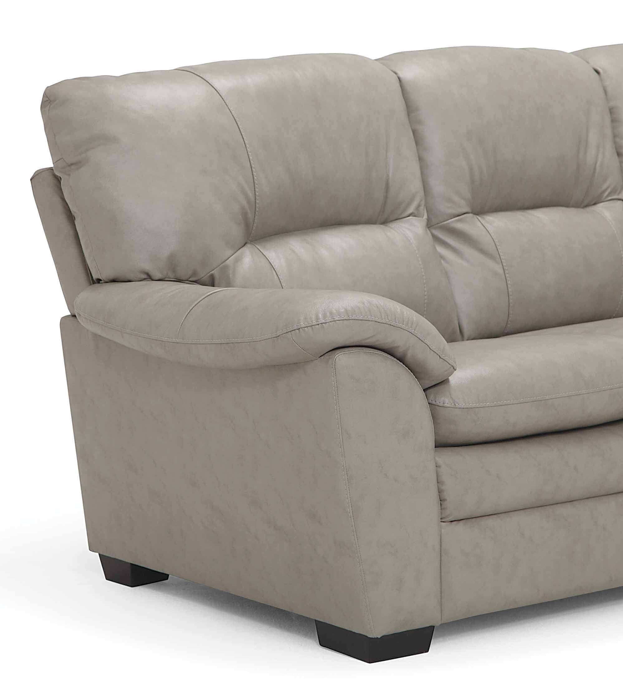 Amisk Leather Sofa | Budget Decor