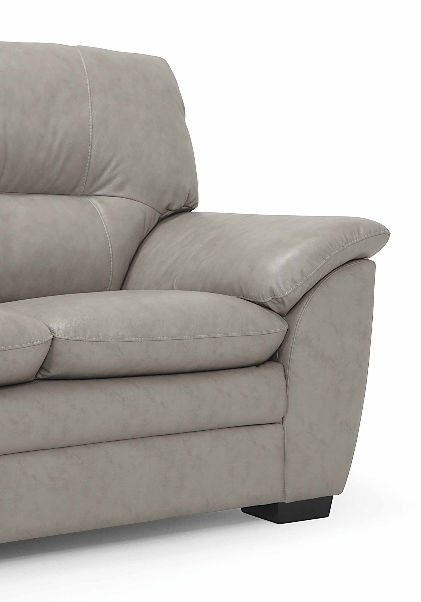 Amisk Leather Sofa | Budget Decor