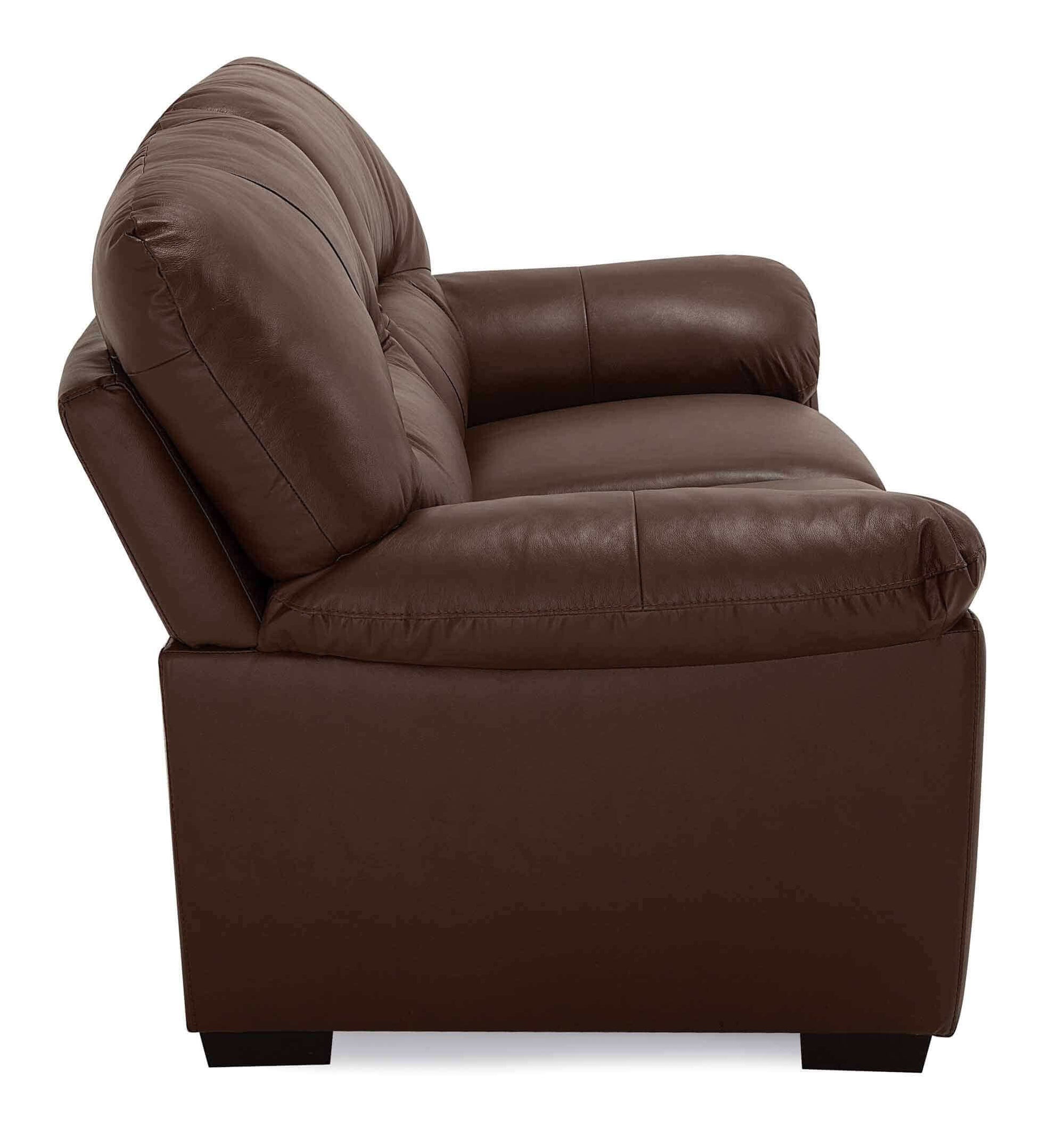 Amisk Leather Sofa | Budget Decor