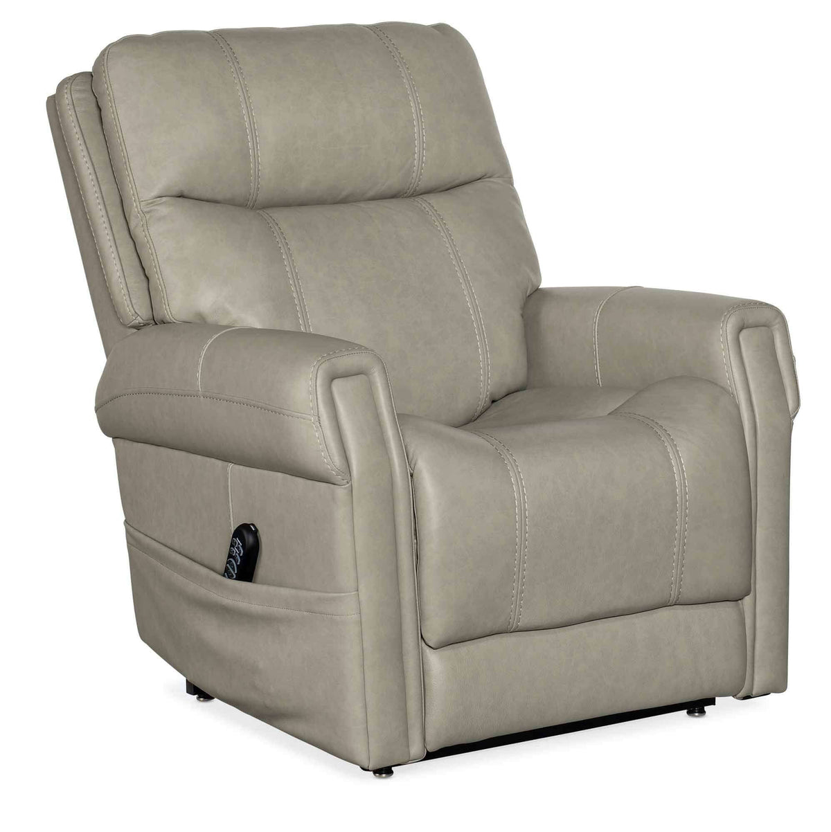 Cameron Leather Power Lift Recliner With Articulating Headrest And ...