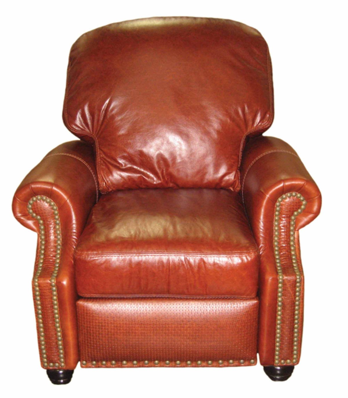 Rockland Leather Recliner by American Style | Wellington's Fine Leather ...